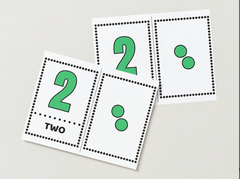 Tarjetas didácticas numéricas del 1 al 10, Contar del 1 al 10 ...