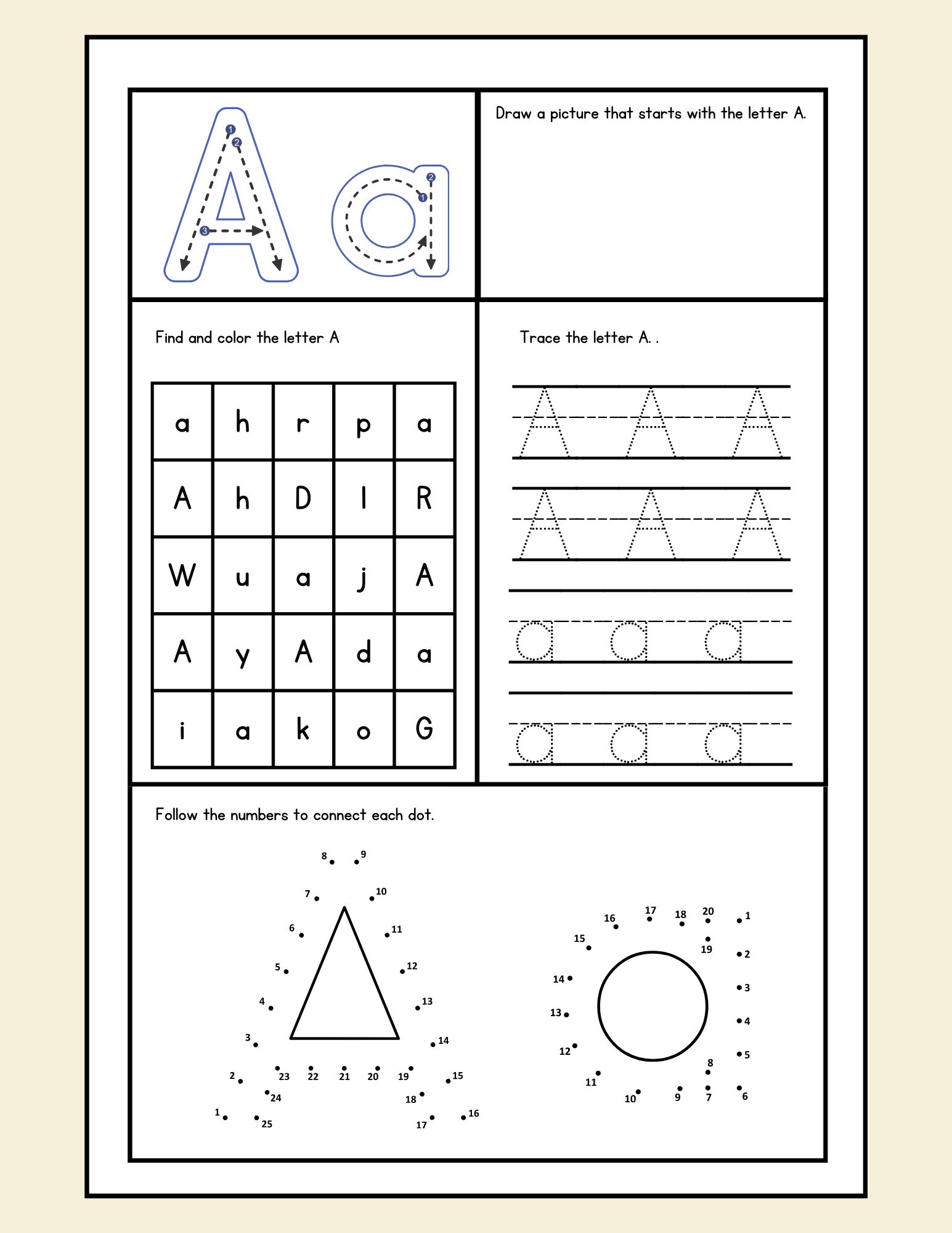Alphabet Games Worksheet for Kids Digital / Alphabet Tracing Cards ...
