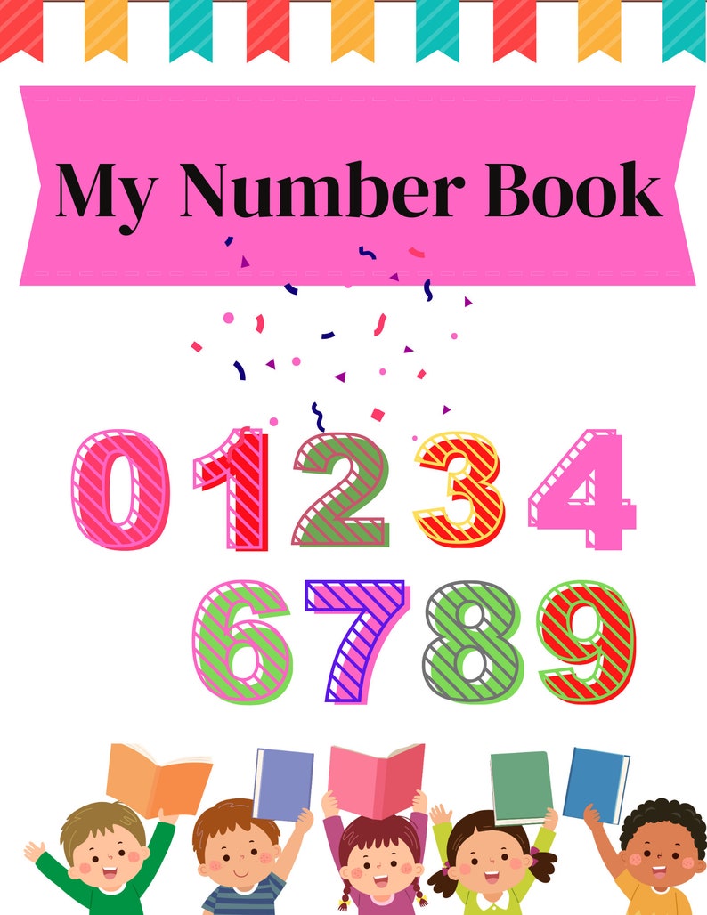 Number Tracing Bundle Numbers 1-10 Printable Trace Handwriting Writing ...