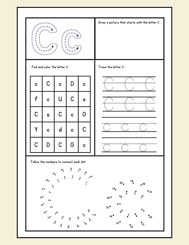 Alphabet Games Worksheet for Kids Digital / Alphabet Tracing Cards ...