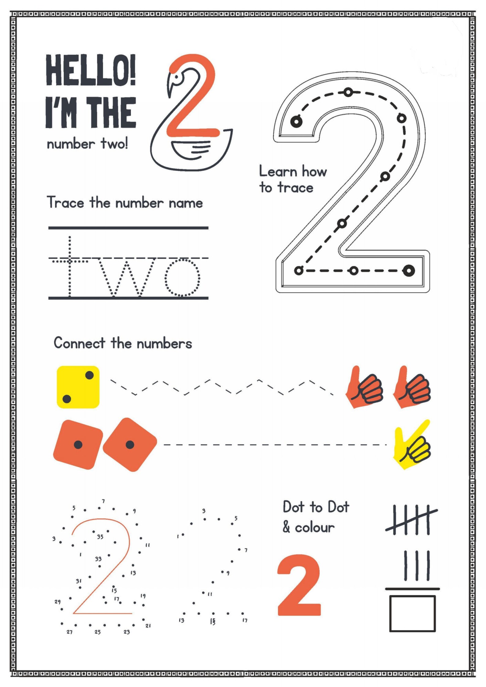 Number 1 to 10 Worksheet for Kids: Learn, Recognize, and Write Numbers ...
