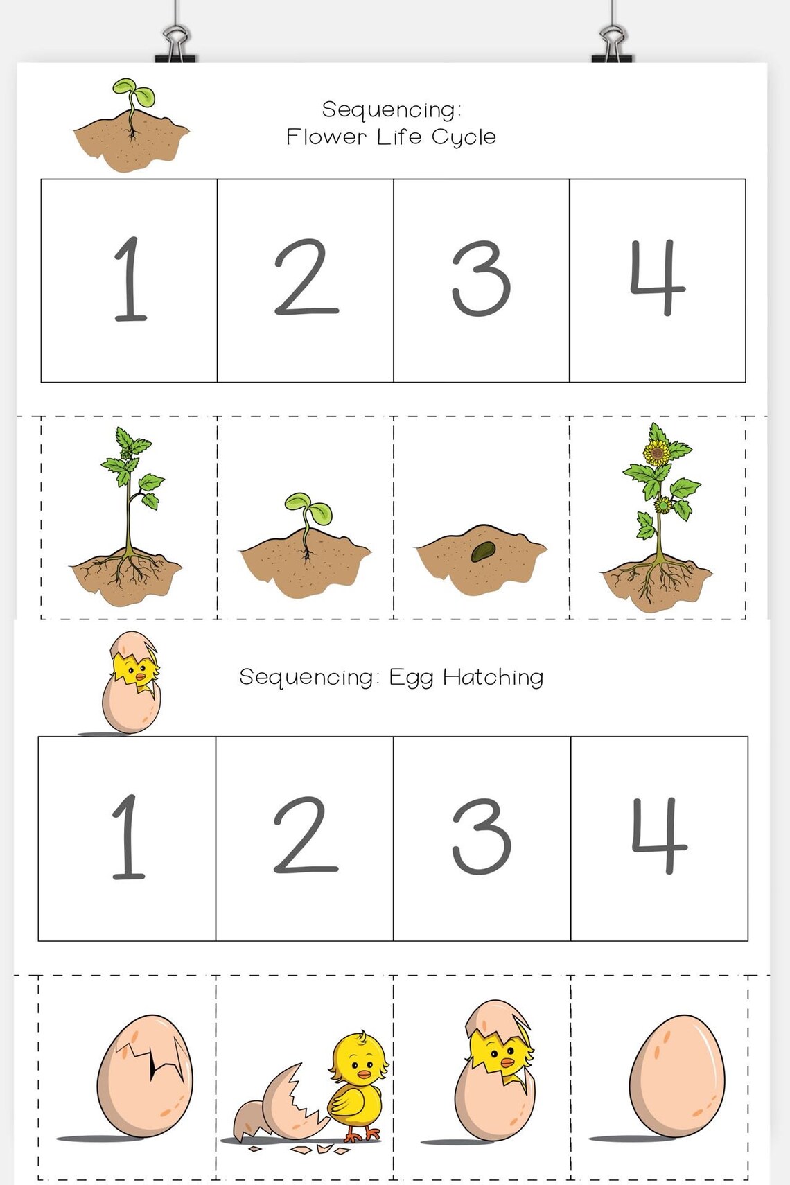 Daily Life Story Sequencing Activities for Kids - 15 Educational ...