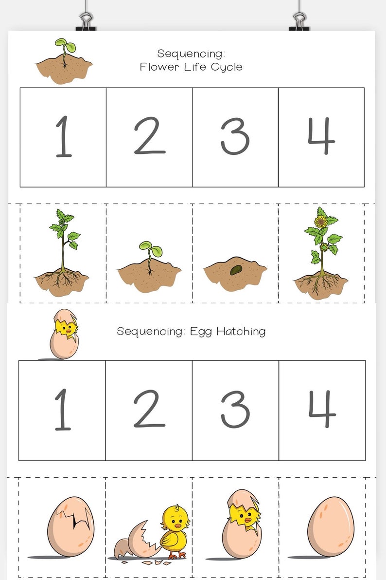 Daily Life Story Sequencing Activities for Kids - 15 Educational ...