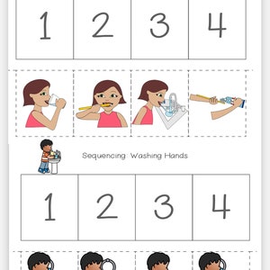 Daily Life Story Sequencing Activities for Kids - 15 Educational ...