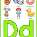 Alphabet Letter Cards: A to Z Educational Flashcards With Six Starting ...