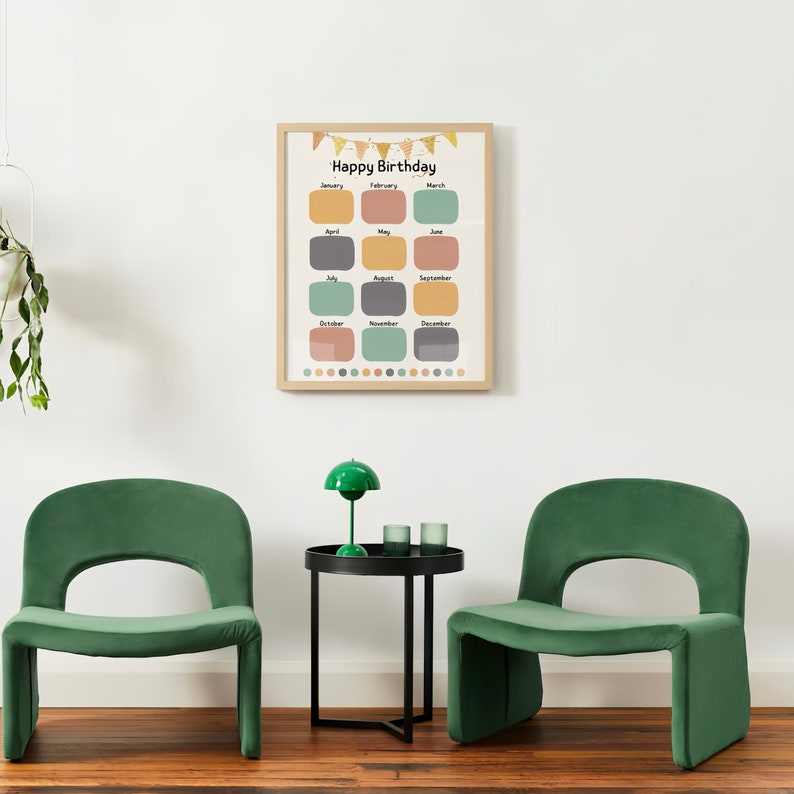 Classroom Birthday Poster / Editable and Fun Design/class Birthday ...