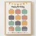 Classroom Birthday Poster / Editable and Fun Design/class Birthday ...