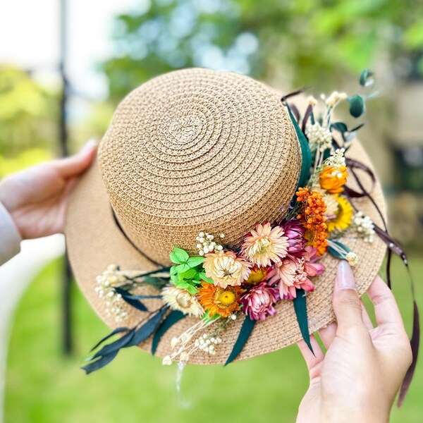 Girls Straw Hat - Etsy