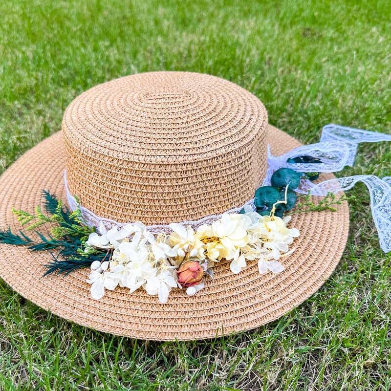 Girls Straw Hat - Etsy
