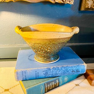 Royce Yoder Studio Pottery Bowl – Hand-thrown With Textured Drip Glaze ...