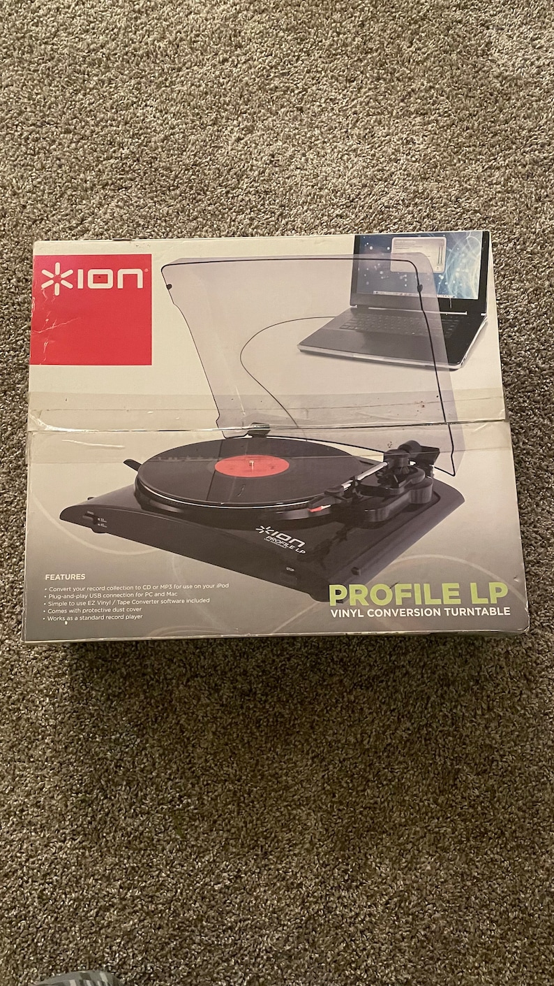 ION Audio PROFILE LP Turntable - Etsy