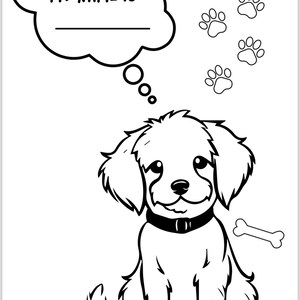Pets Colouring Book - Etsy