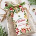 Editable Christmas Party Favor Tags, Christmas Party Gift Tags, Merry ...