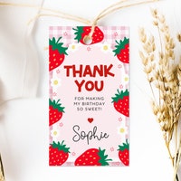 Custom Printable Boba Bubble Tea Thank You Tags, Party Favor Tags, Gift ...