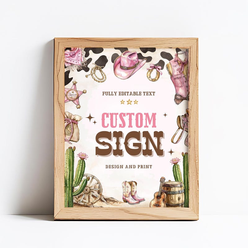 Rodeo Signs - Etsy