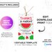 Editable Watermelon Favor Tags, One in a Melon Tags, Watermelon ...