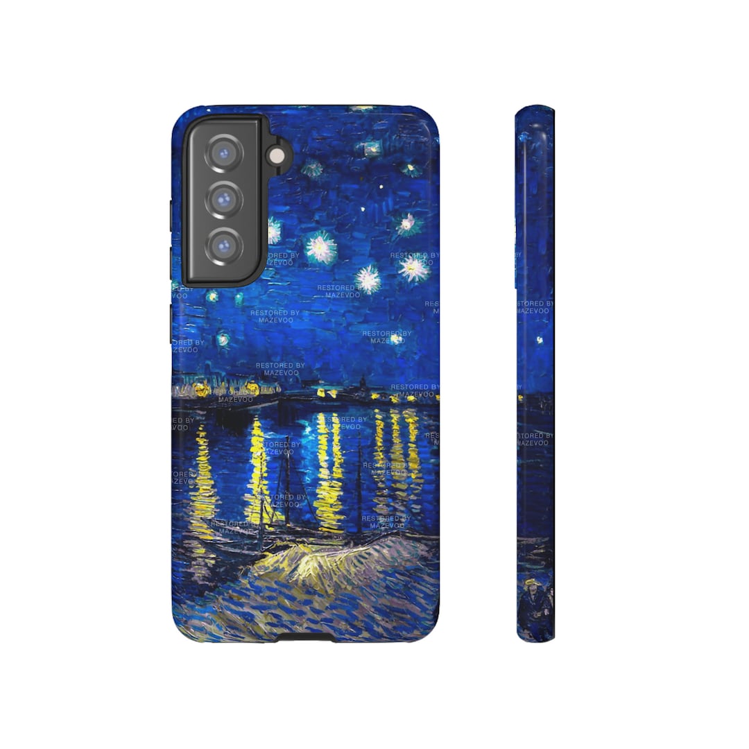 Van Goghs Starry Night Over the Rhone Aesthetic Phone Case | Robust ...