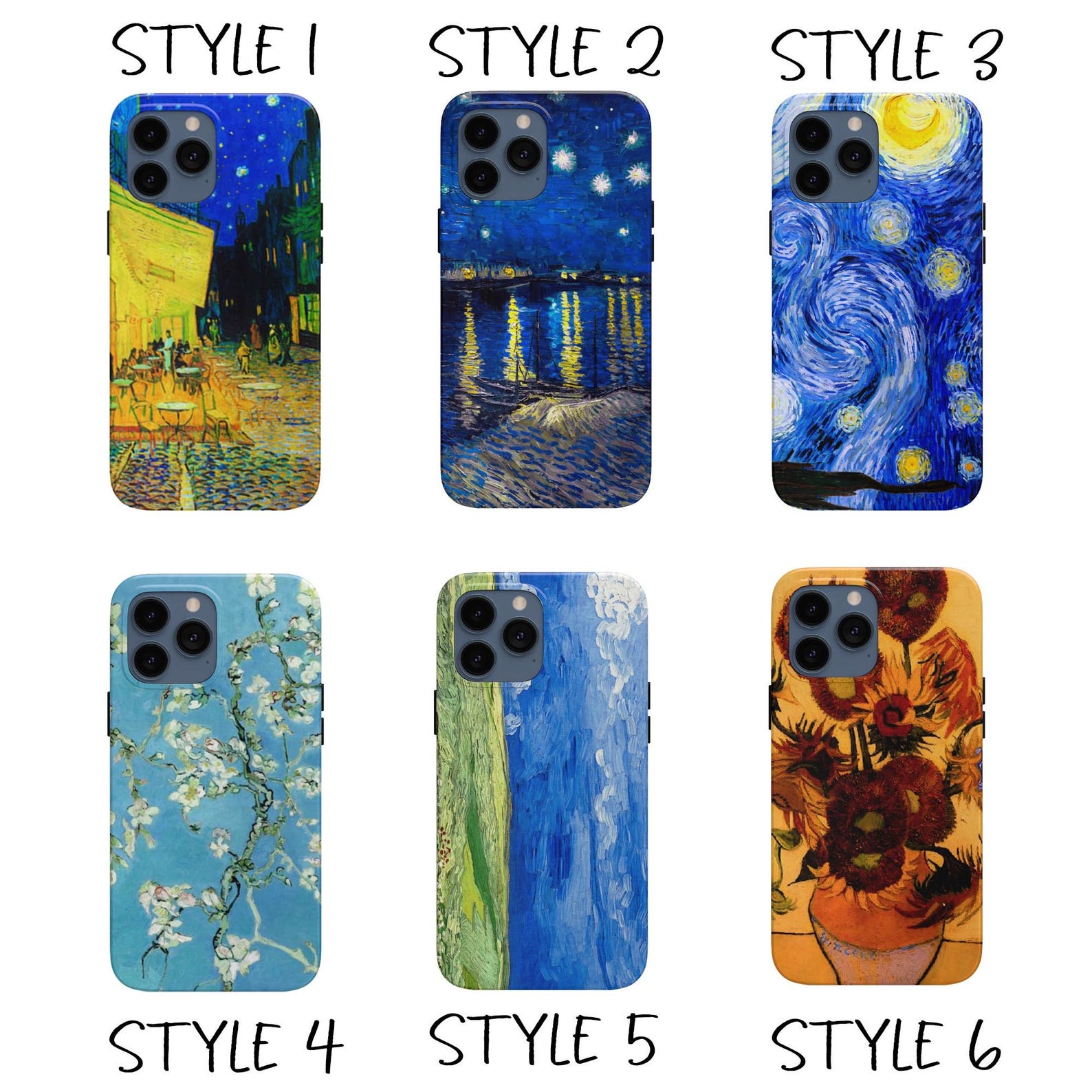 Van Gogh Phone Case | Vincent Van Gogh iPhone Case | Tough Case | Apple ...