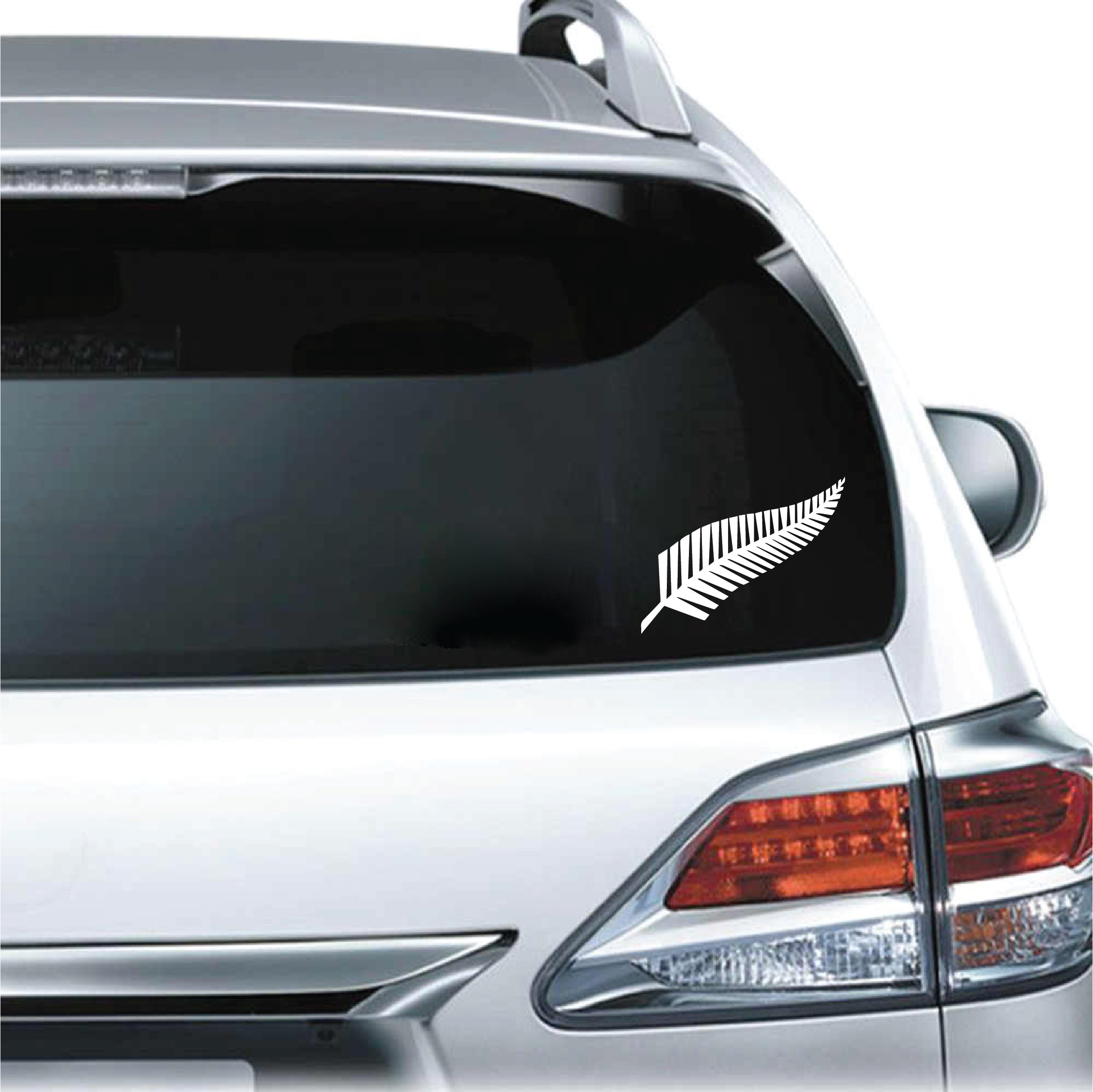 NZ Silver Fern Car Decal Vinyl Sticker Maori New Zealand Aotearoa - Etsy