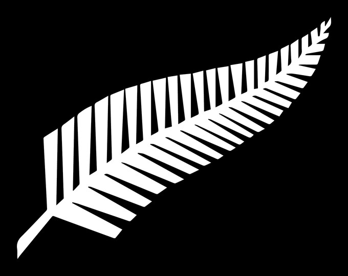 New Zealand Silver Fern Vinyl Decal Sticker Kiwi - Etsy