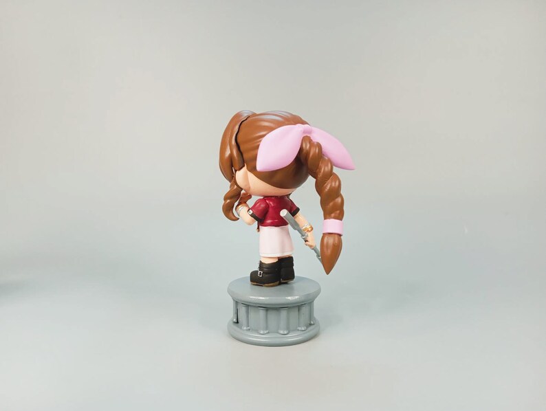 FFVII Chibi : Aerith Gainsborough Figure Made Form 3d Printer and Hand ...
