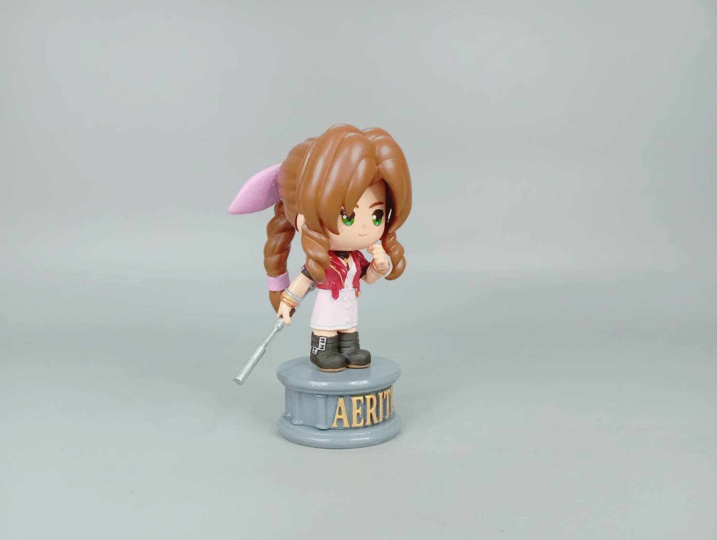 FFVII Chibi : Aerith Gainsborough Figure Made Form 3d Printer and Hand ...