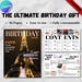 Customizable Birthday Magazine - Etsy