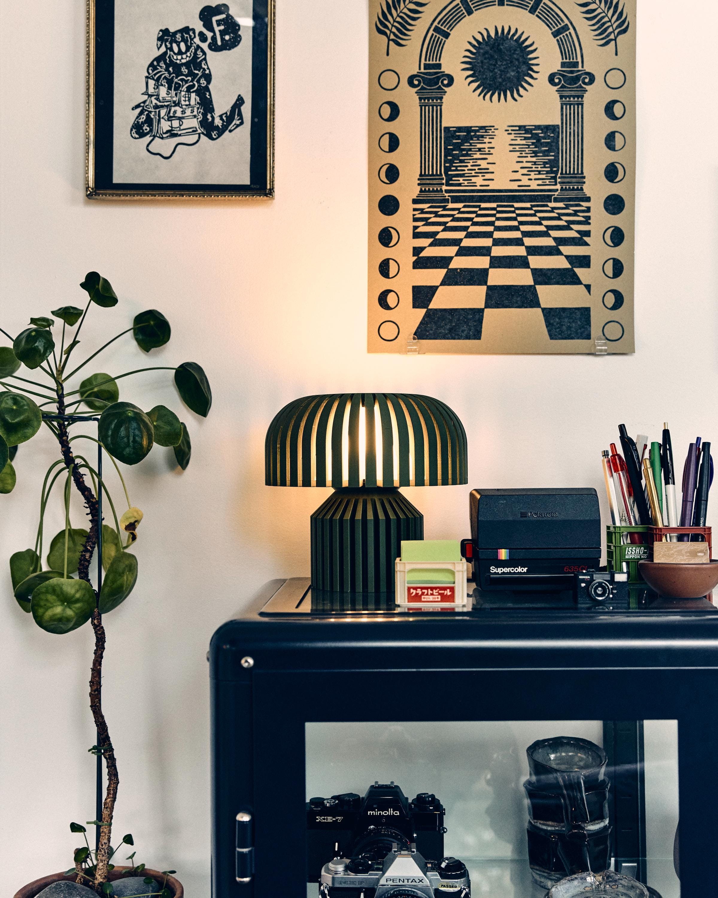 The Maya Lamp - Handmade Decor That Turns Light Into Sculpture - Etsy