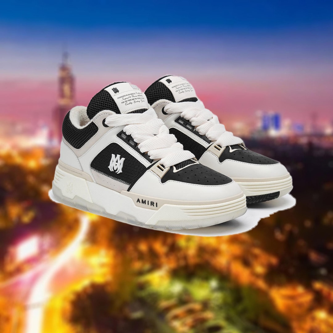 Amiri Shoes, Vintage Amiri Logo Sneakers, Casual Hip Hop AMIRI, Amiri ...