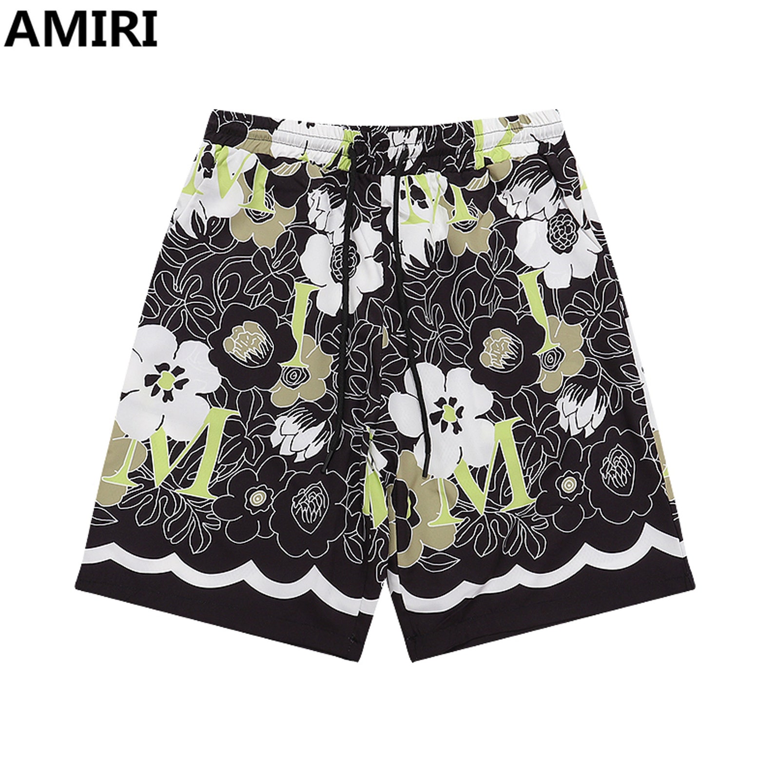 Amiri T-shirt, AMIRI Beach Shirt Sets , Vintage Amiri Logo Shirt Short ...