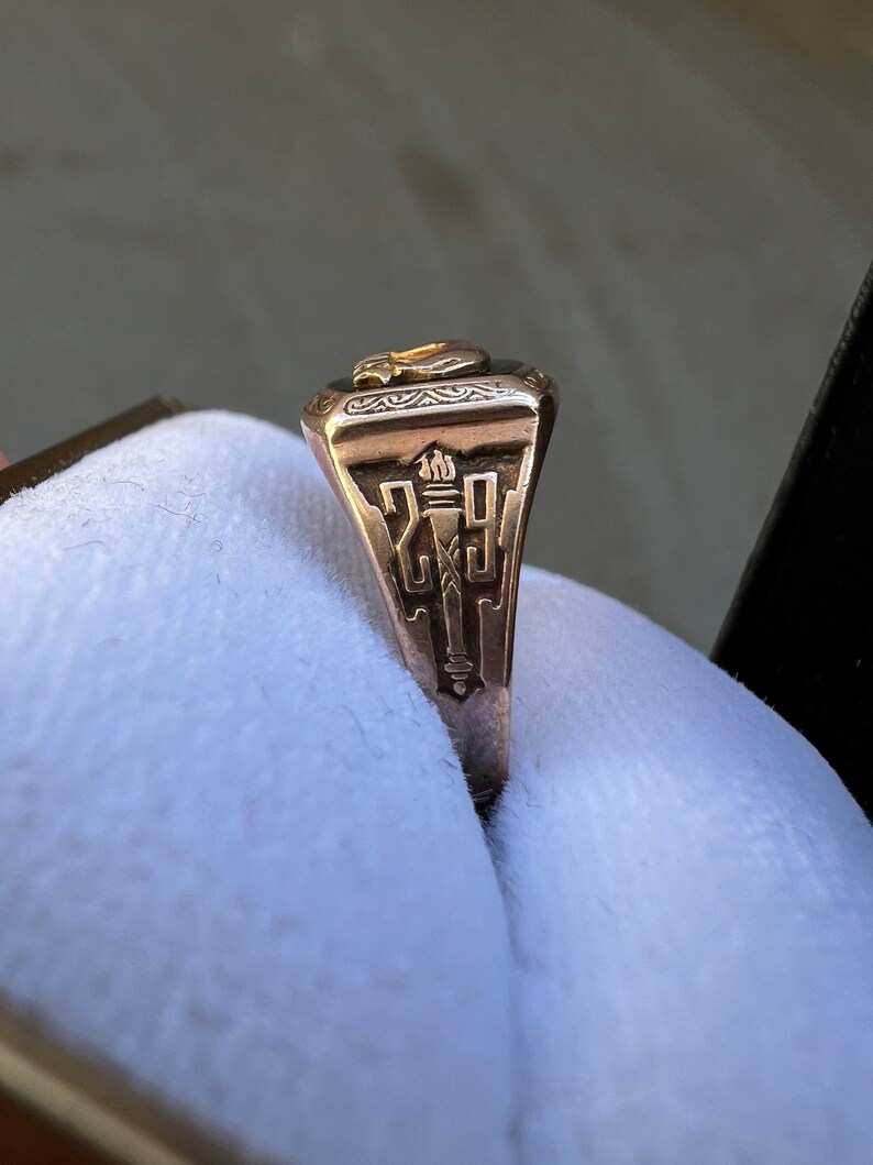 Rare Vintage 10K Class Ring - Etsy