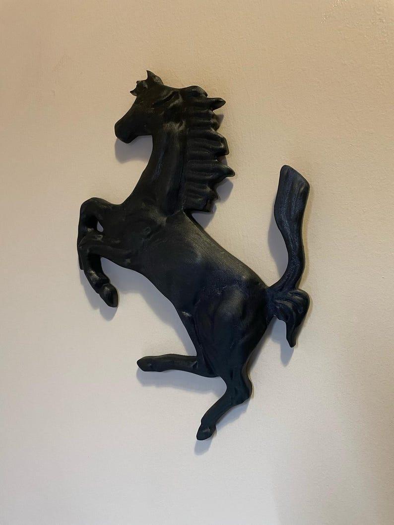 3D Printed Ferrari Logo Wall Art - Etsy Canada