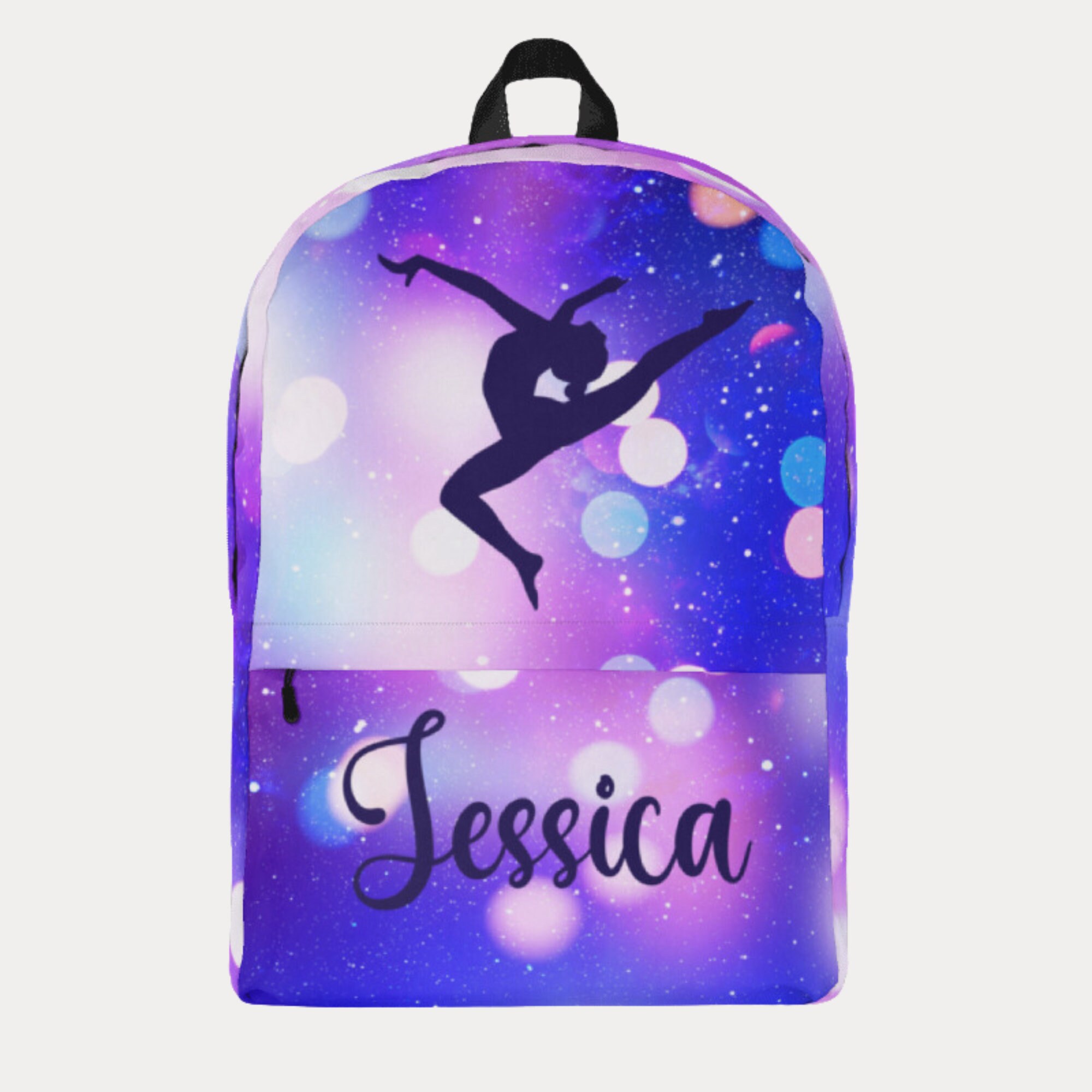 Kids Gymnastic Backpack Personalized School Bag for Young Girl Gift for ...