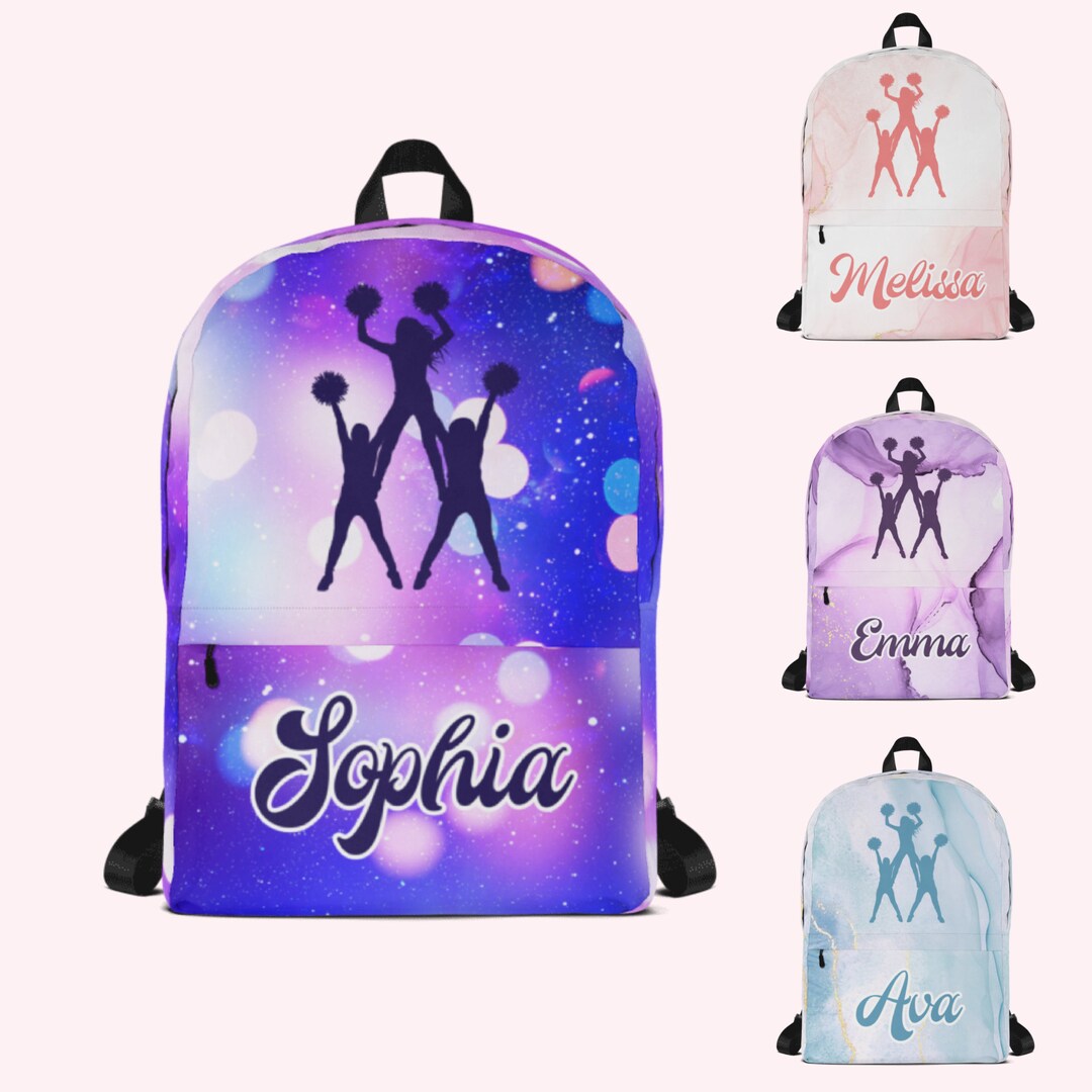 Personalized Cheer Backpack Cheer Tryout Gift Cheerleader Bag for Girl ...
