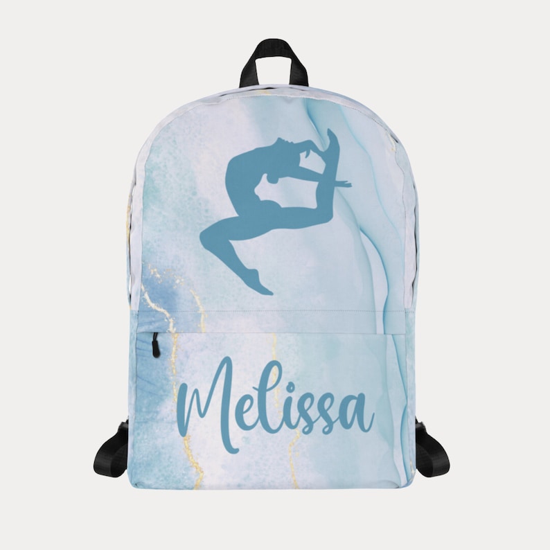 Kids Gymnastic Backpack Personalized School Bag for Young Girl Gift for ...