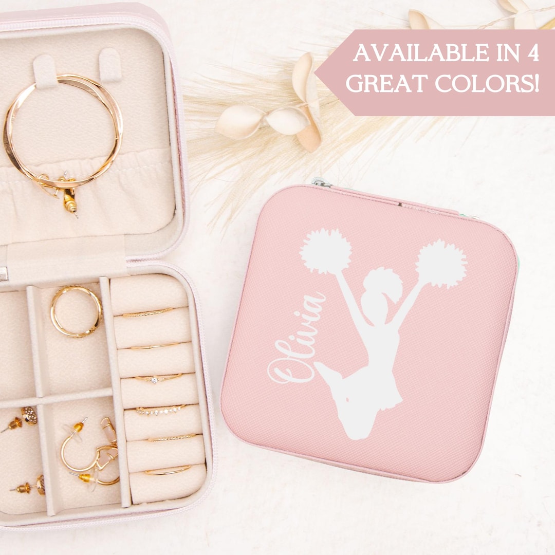 Cheerleader Jewelry Box Personalized Cheer Gift for Girl Custom ...