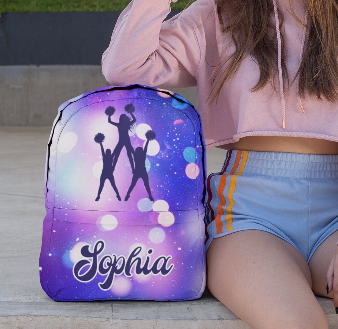 Personalized Cheer Backpack Pink Cheer Tryout Gift Cheerleader Bag for ...