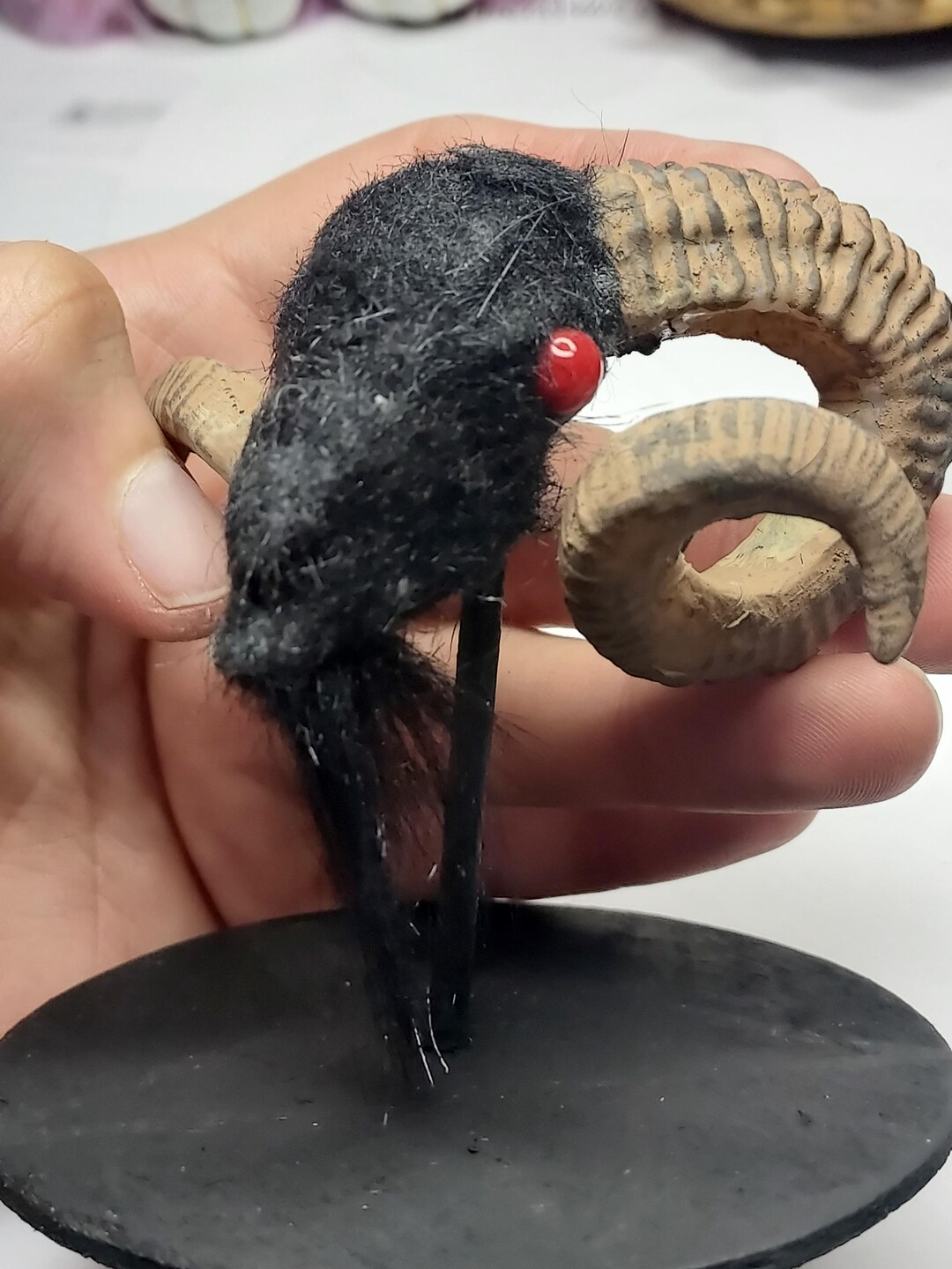 Mini Baphomet Head Decor - Etsy
