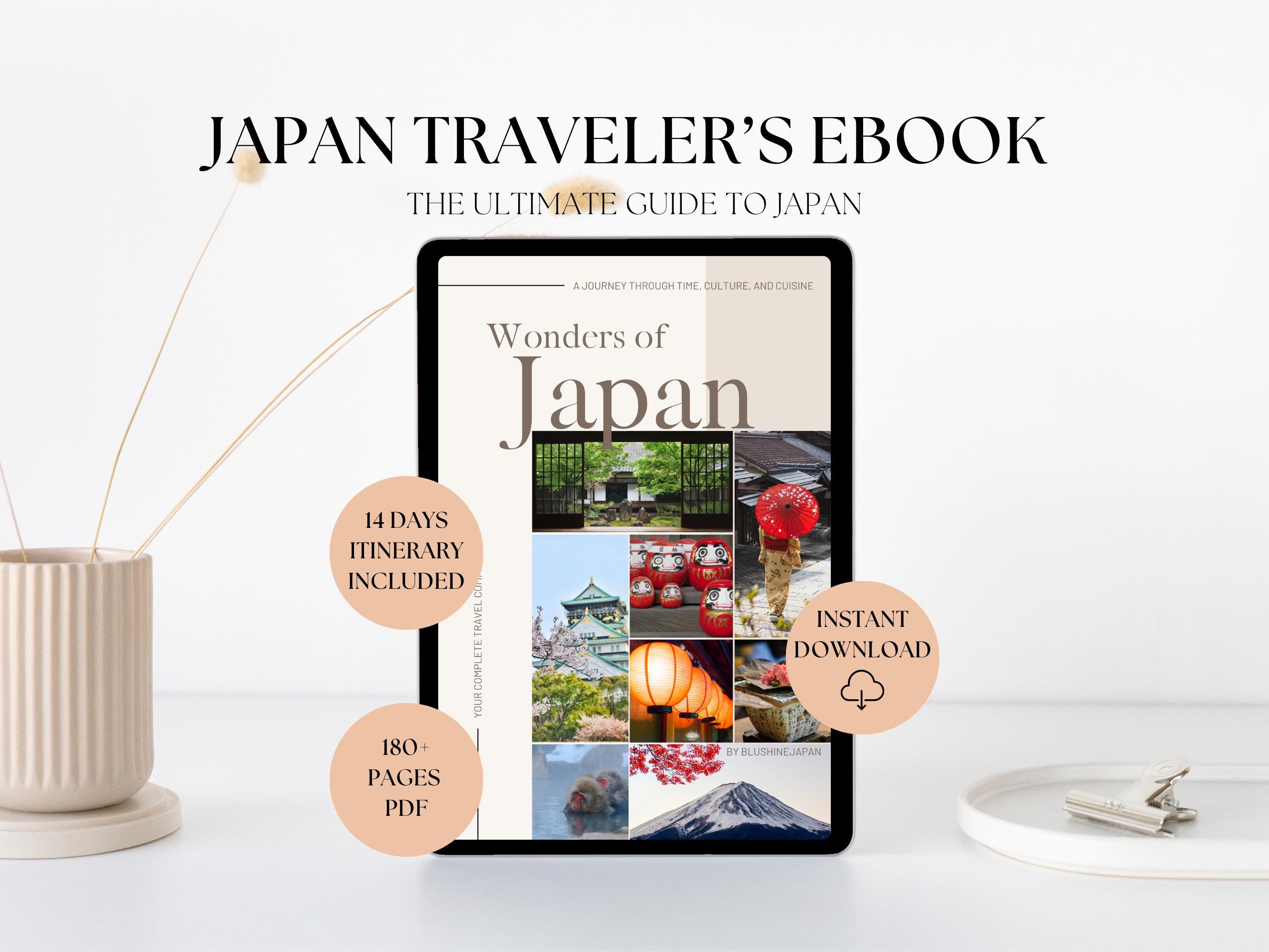 Wonders of Japan Travel Guide Itinerary Travel Plan Ebook Japan Tour ...