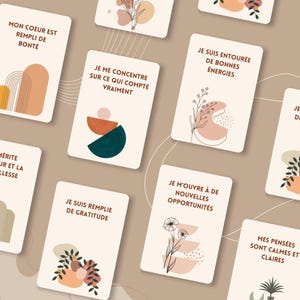 24 Cartes Affirmations Positives PDF Imprimables | Paix Intérieure Et ...