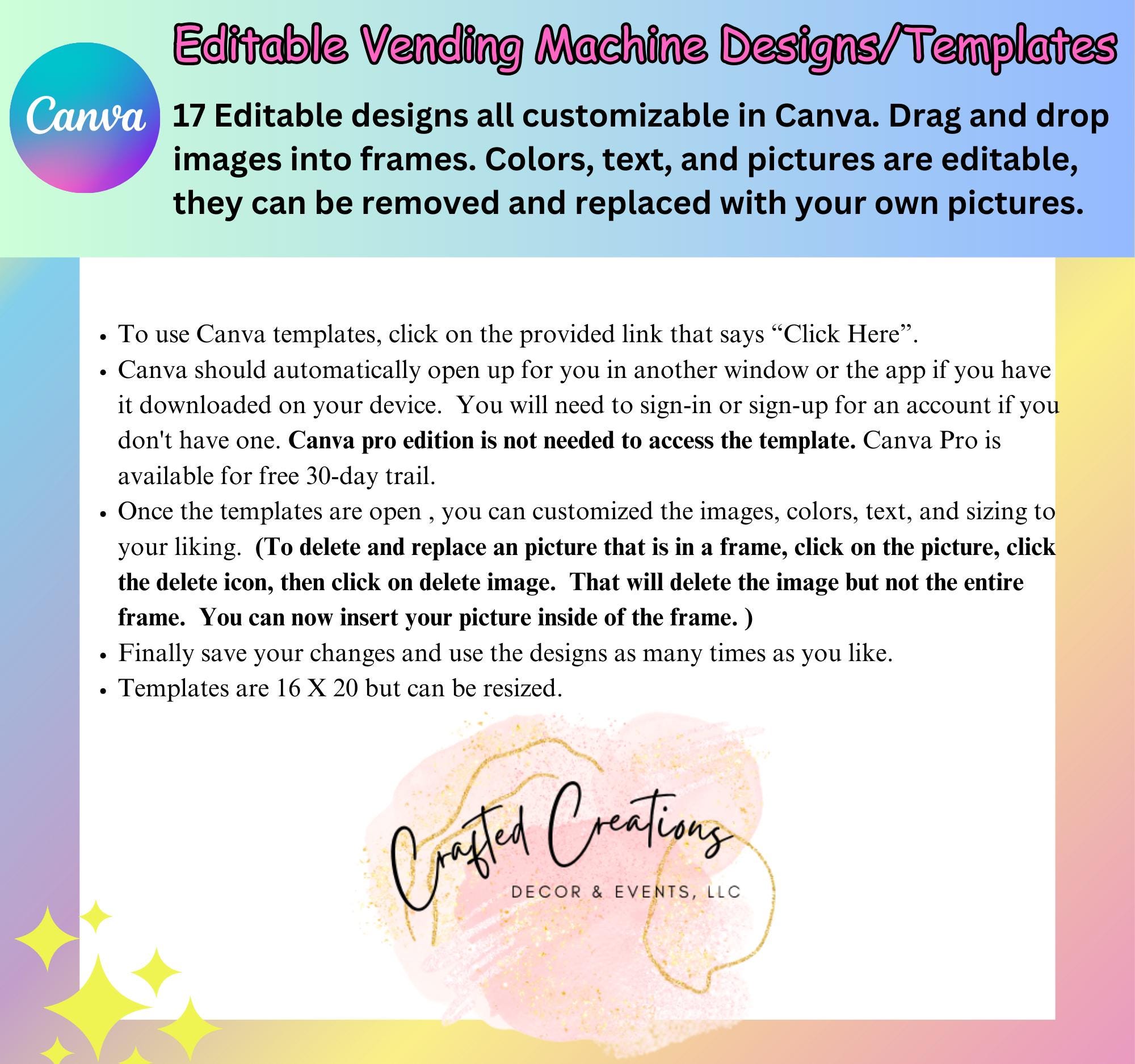 Easter Vending Machine Designs, Easter Vending Machine Templates ...