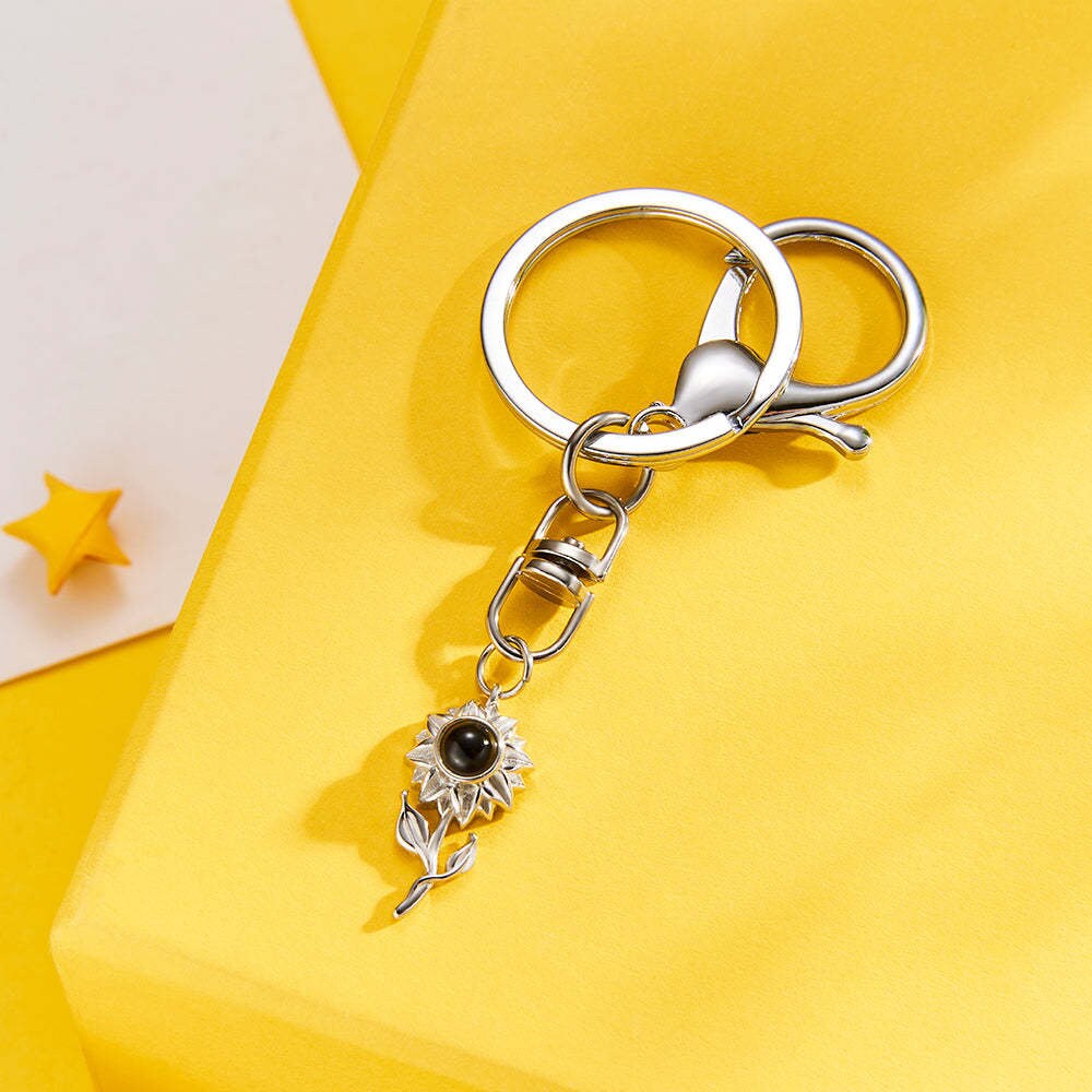 Photo Projection Keychain Picture Photo Inside Personal Keychain Photo ...