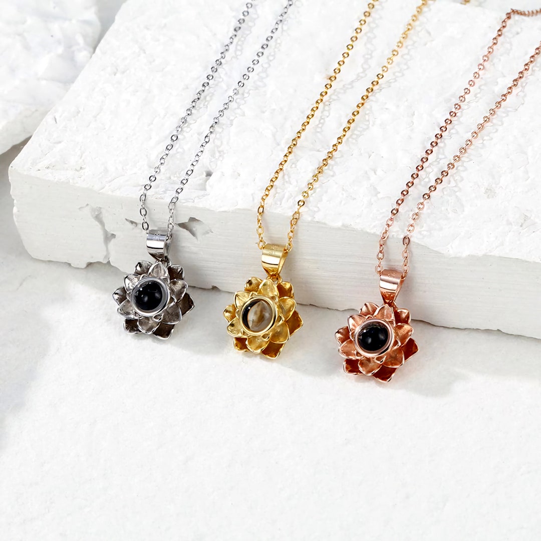 Projection Jewelry Photo Picture Inside Projection Neclace Personal ...