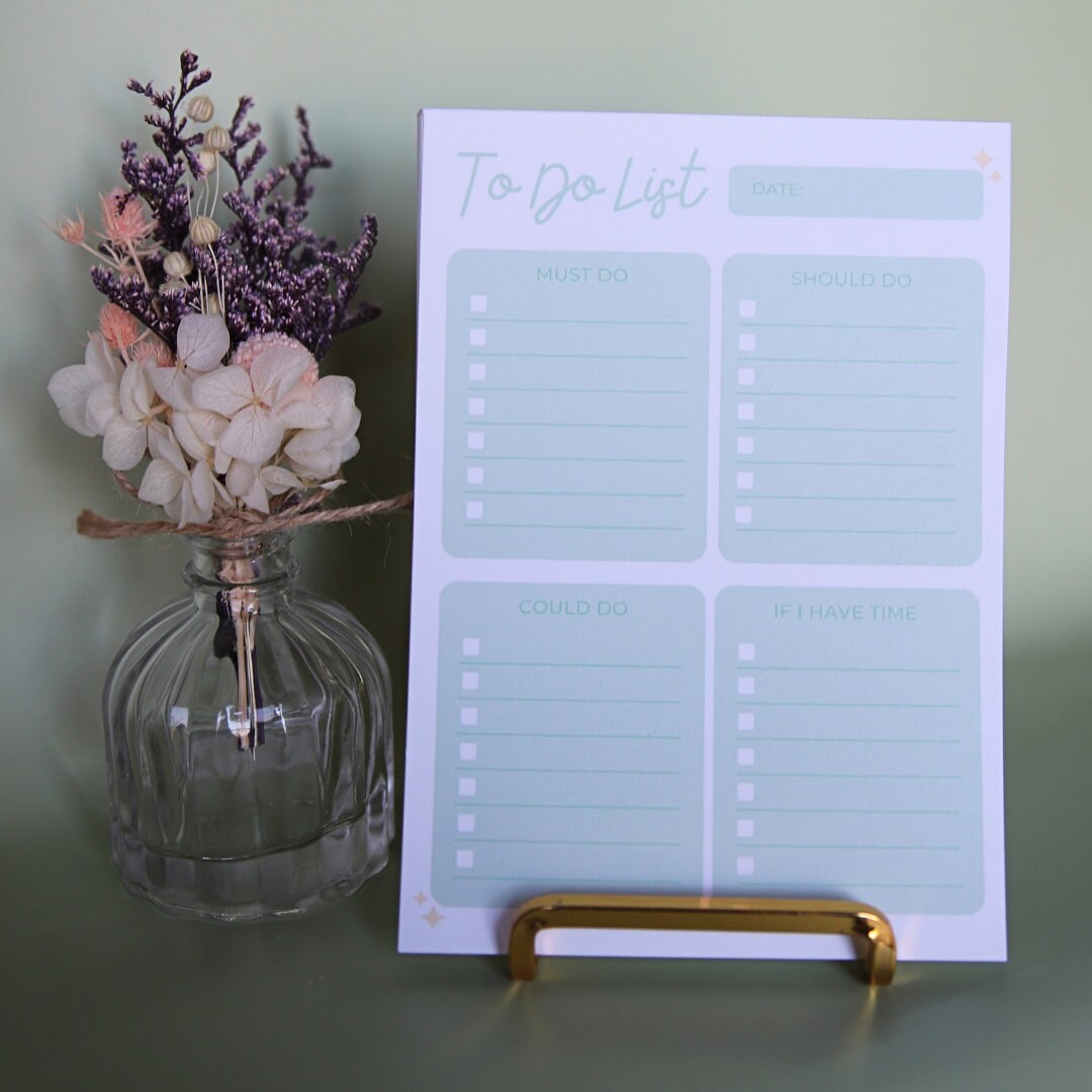 Structured To-do List Organization, Task Prioritization, Notepad ...