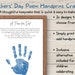 Fathers' Day Handprint Poems | Low Prep Fathers' Day Keepsake - Etsy