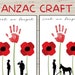 ANZAC Day Craft With Handprints - Etsy