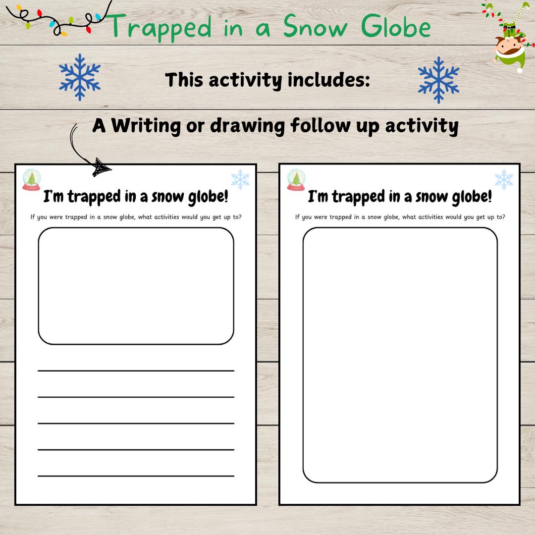 I'm Trapped in a Snow Globe | Poem & Writing or Drawing Prompt ...