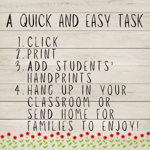 ANZAC Day Craft With Handprints - Etsy Australia