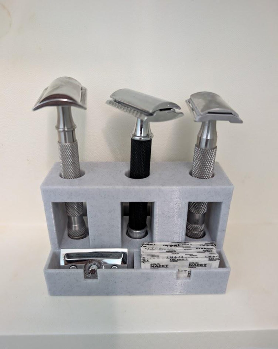 Double Edge Razor Stand - Etsy