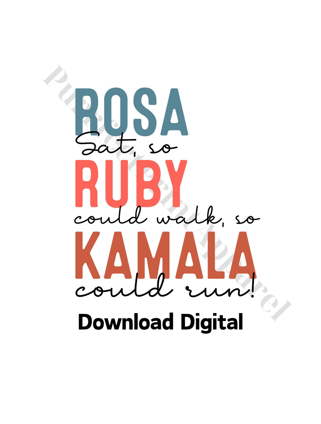 Rosa Ruby Kamala Png, Kamala Harris Png, Madam President Png, Election ...